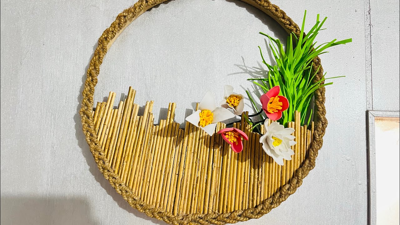 How to make amazing wall hanger easily at home | DIY home decor crafts ...