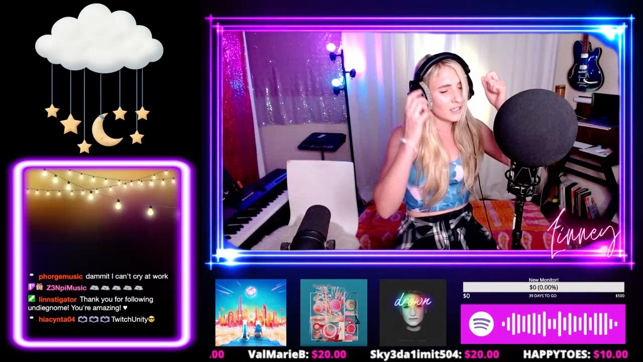 Linney - Gave It All (Live on Twitch) - YouTube