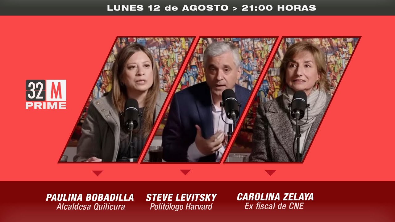 32 MINUTOS / 12 de AGOSTO / HOY: CAROLINA ZELAYA, PAULINA BOBADILLA y STEVEN LEVITSKY - YouTube