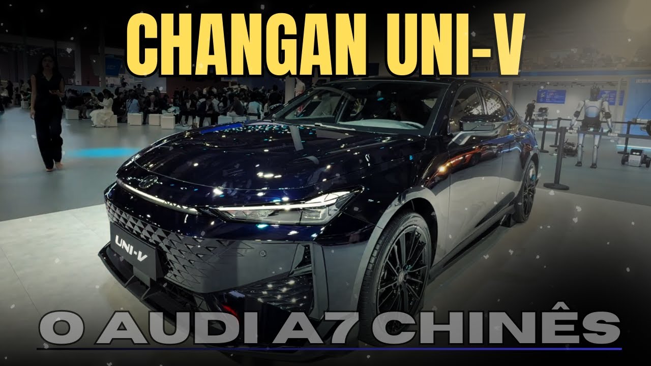 NOVO CHANGAN UNI-V. O Audi A7 da China? Esse Carro Tem Tudo que o Brasileiro Gosta! Confira ...