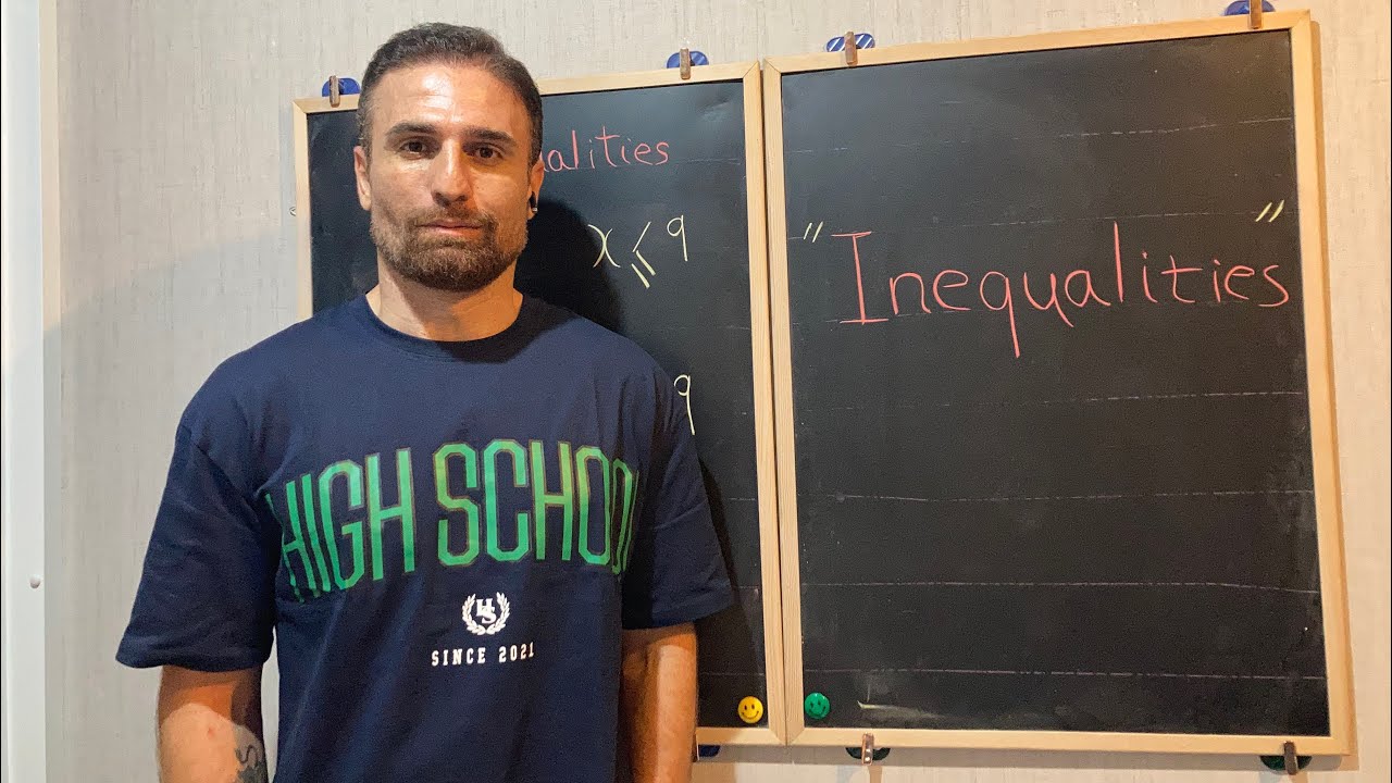 What are Inequalities? Basic of inequalities (part 1 ) Free Online Algebra Class - YouTube