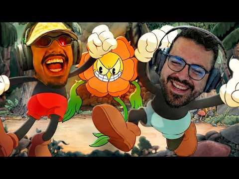 YAGOSTOSO E SNOPEY TENTANDO ZERAR CUPHEAD!