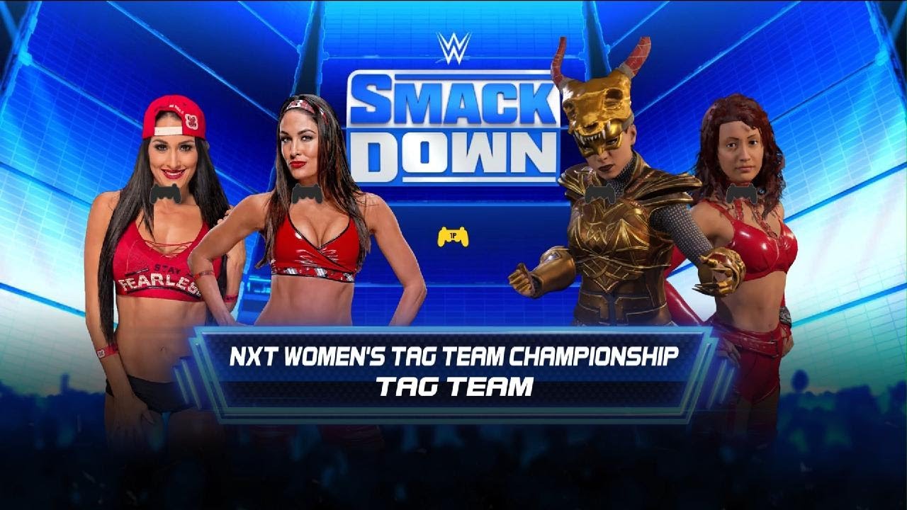 AWA Friday night smackdown: The Bella twins vs The Union - YouTube