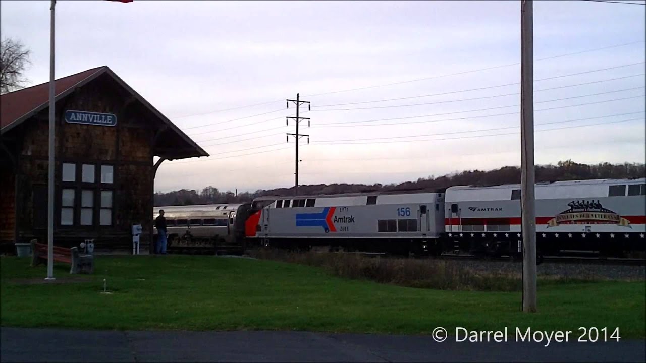 2014 Amtrak Autumn Express Fall Foliage Excursion Amtrak #42 Veterans ...