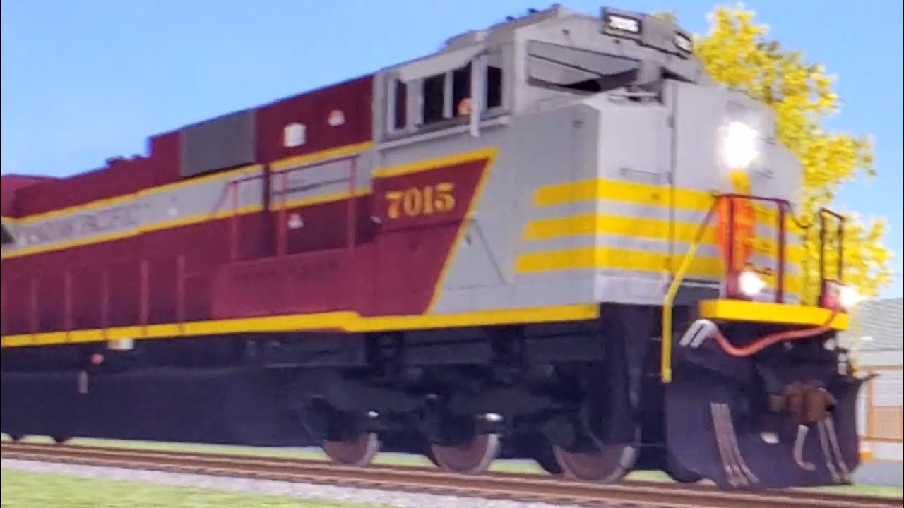 Realistic SD70ACu for Trainz A New Era - YouTube