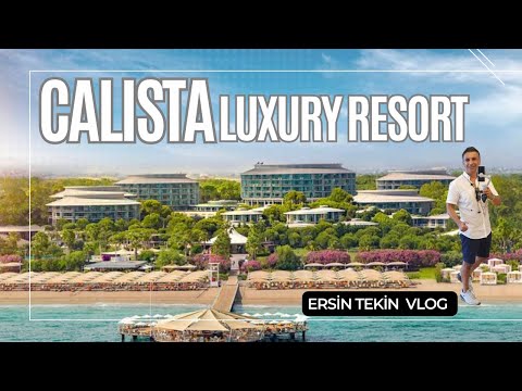 CALISTA LUXURY RESORT. Türkiye'de ki en lüks otel seçeneklerinden biri olan Calista'da detaylı VLOG