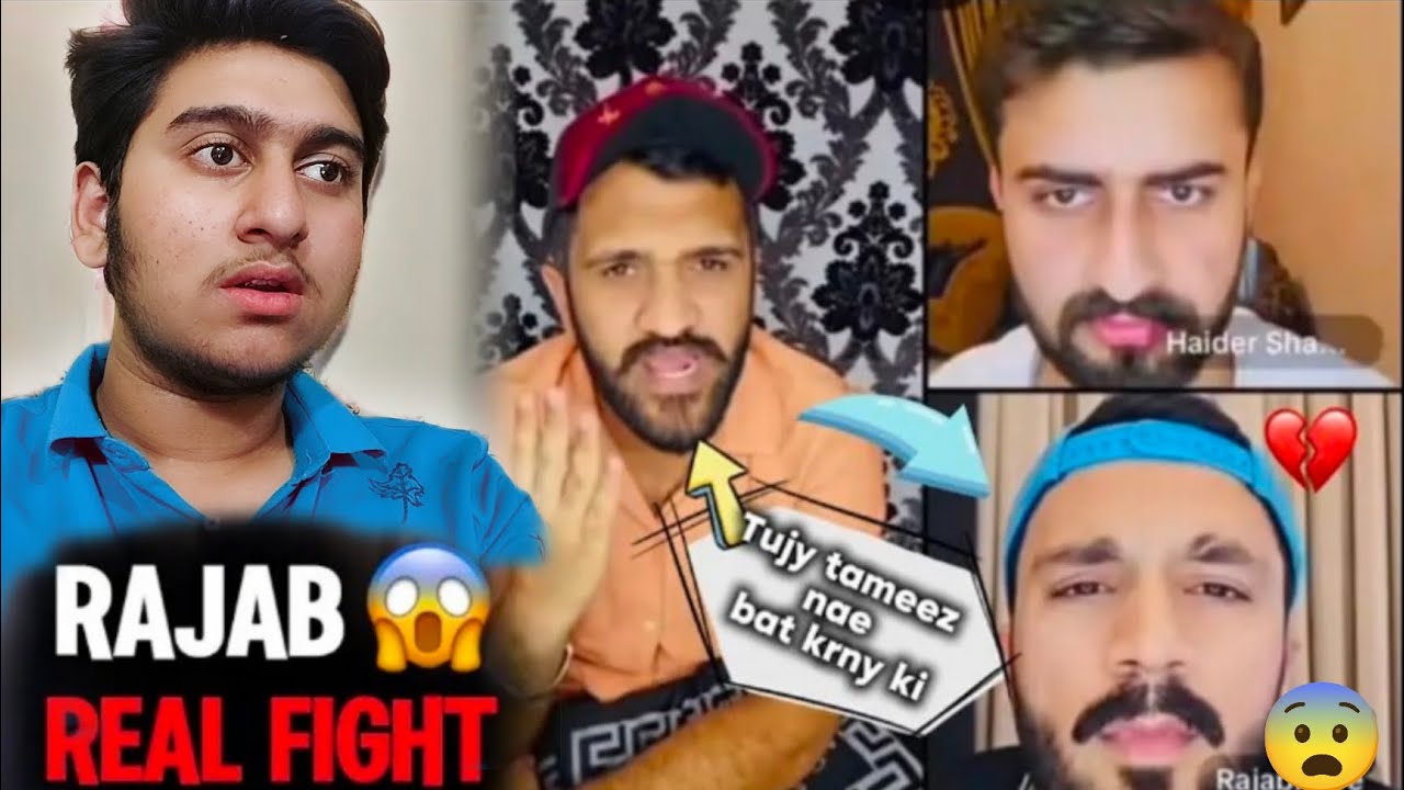Rajab butt or Man Dogar Live Fight😱@rajabbutt94 - YouTube