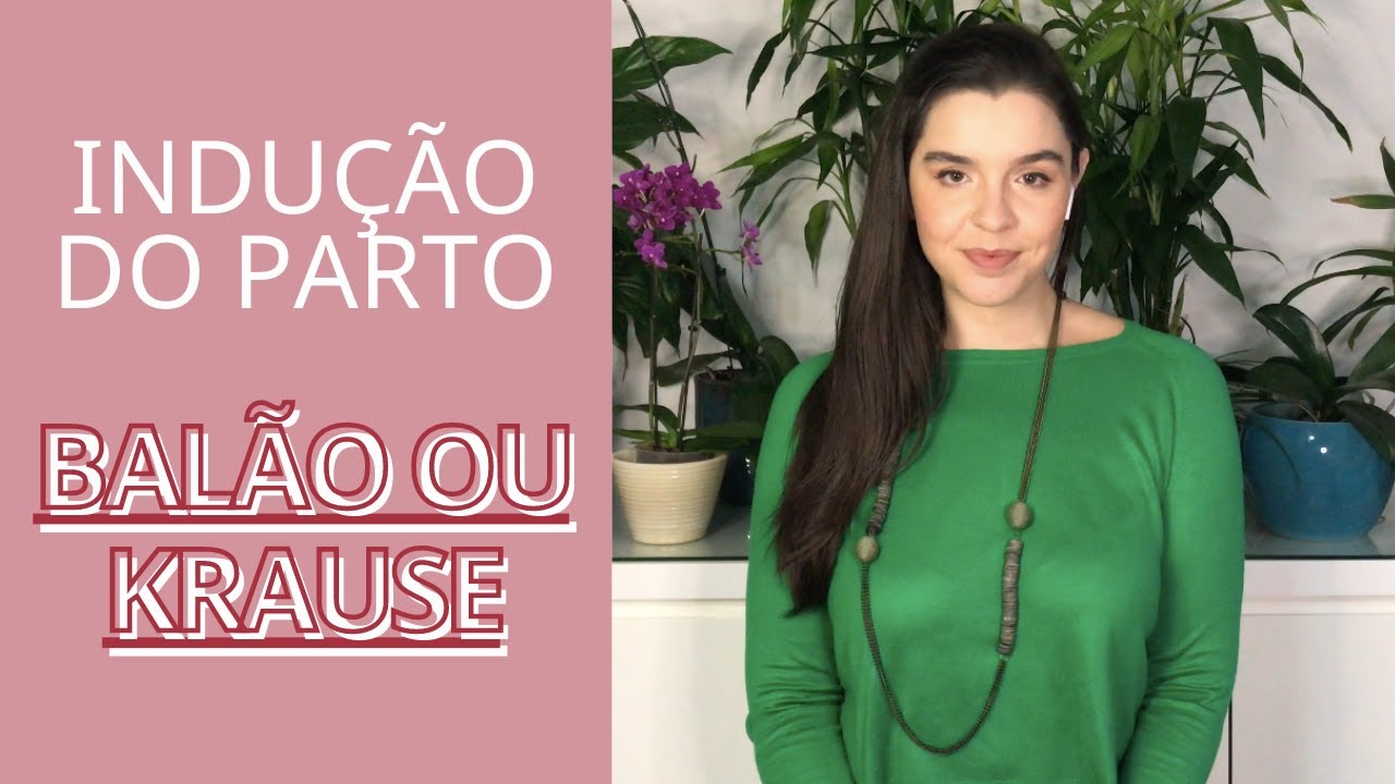 Indução de parto com balão. Método de Krause. Parto normal induzido ...