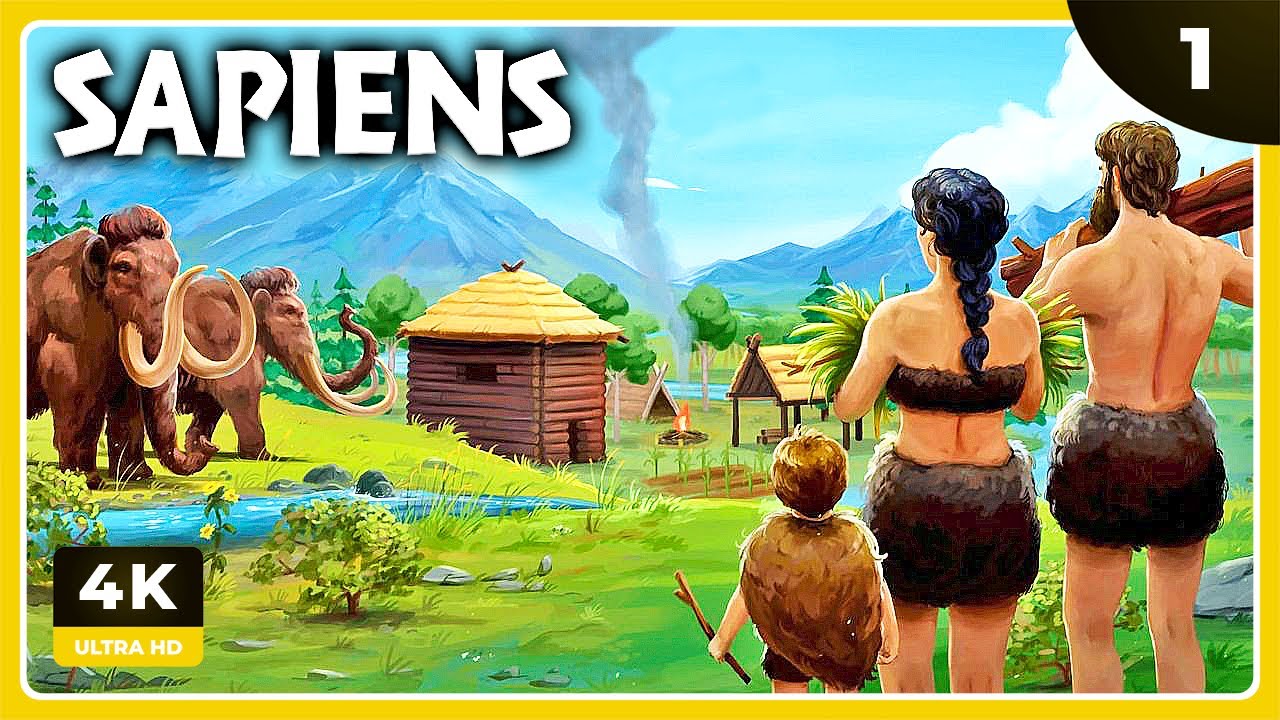 MONTA TU PROPIA CIVILIZACIÓN (Primer Contacto) | SAPIENS Gameplay ...