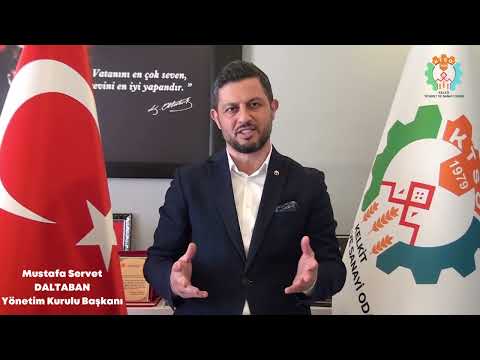 KTSO Yönetim Kurulu Başkanı Mustafa Servet DALTABAN  Teşekkür Mesajı