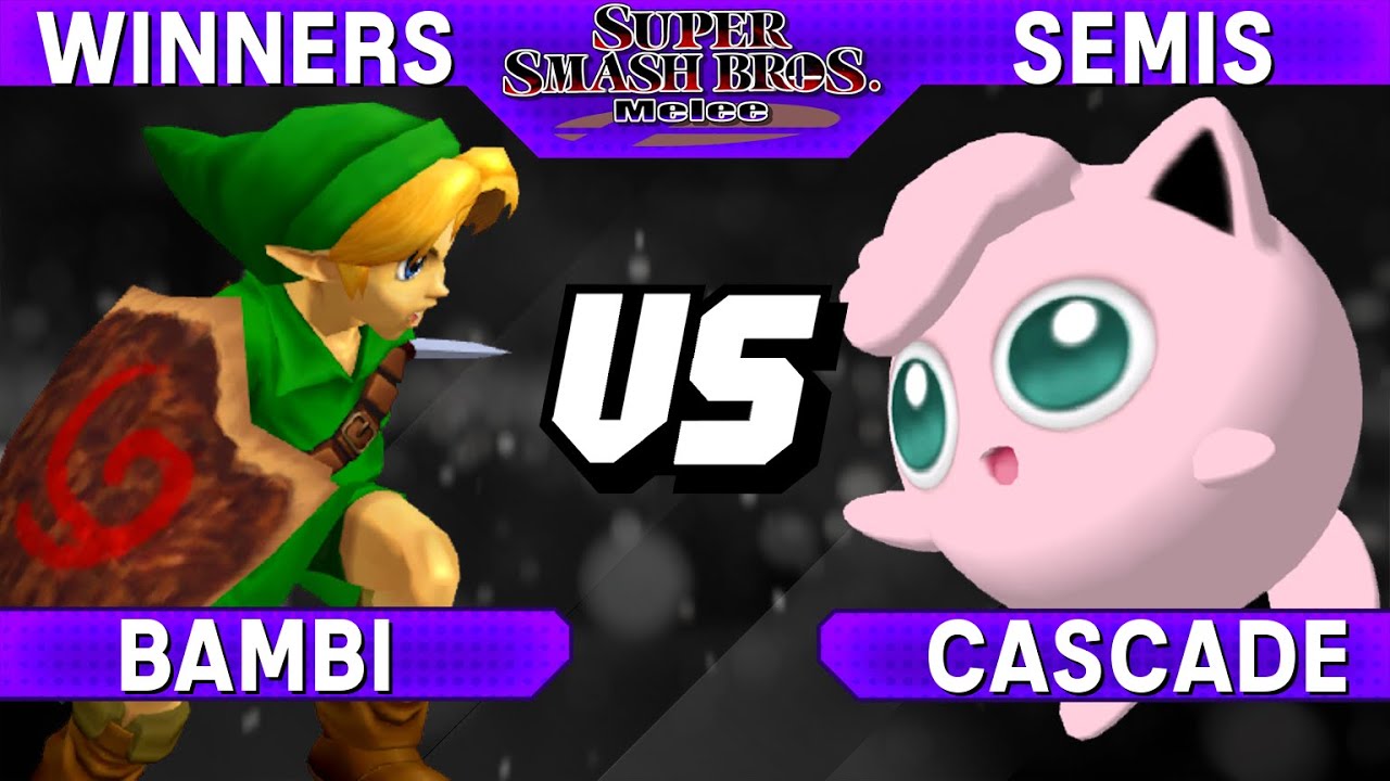 Smash Melee - Bambi (Y.Link) vs Cascade (Puff) - S@LT 189 Winners Semis ...