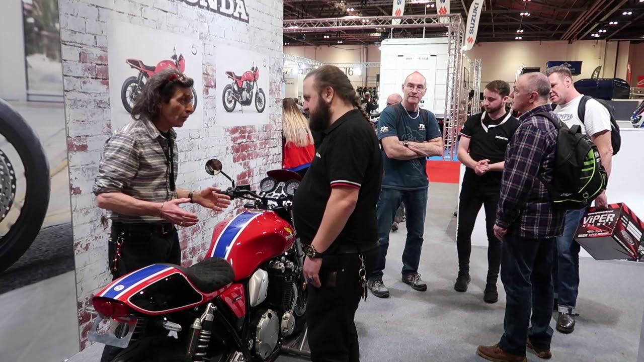 Guy Willison & CB 5Four at the MCN Motorcycle Show | Doble Motorcycles ...
