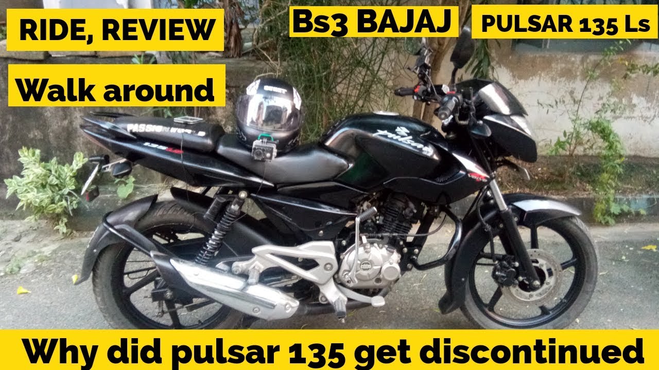 RIDE,REVIEW & WALK AROUND OF BAJAJ PULSAR 135 LS - YouTube