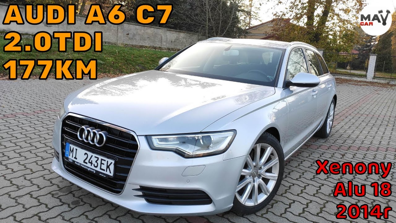 Audi A6 C7 2.0 TDI 177KM 2014r - YouTube