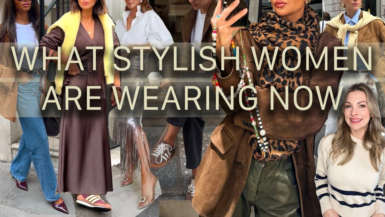 What Stylish Women are wearing Right NOW - YouTube