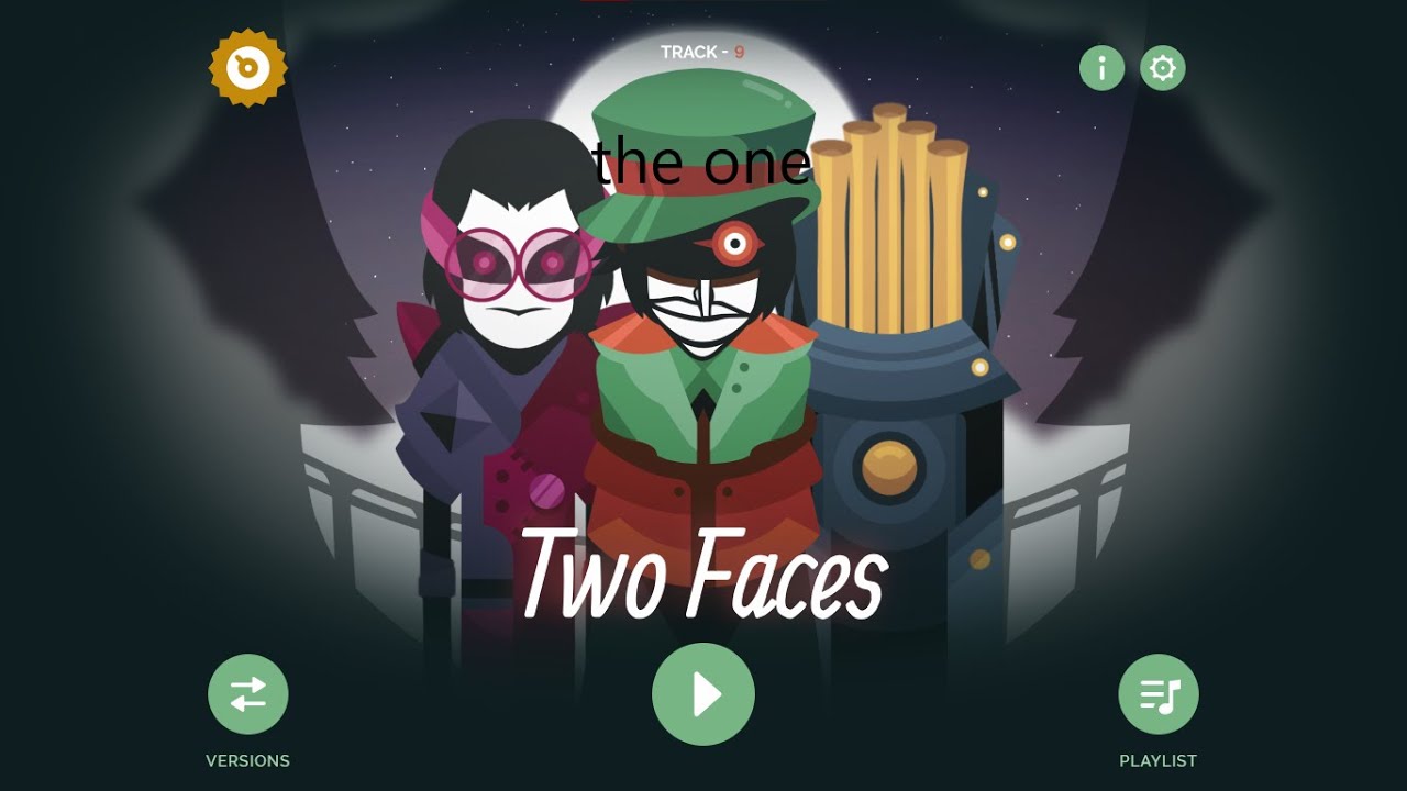 THE ONE(incredibox mod two faces mix) - YouTube