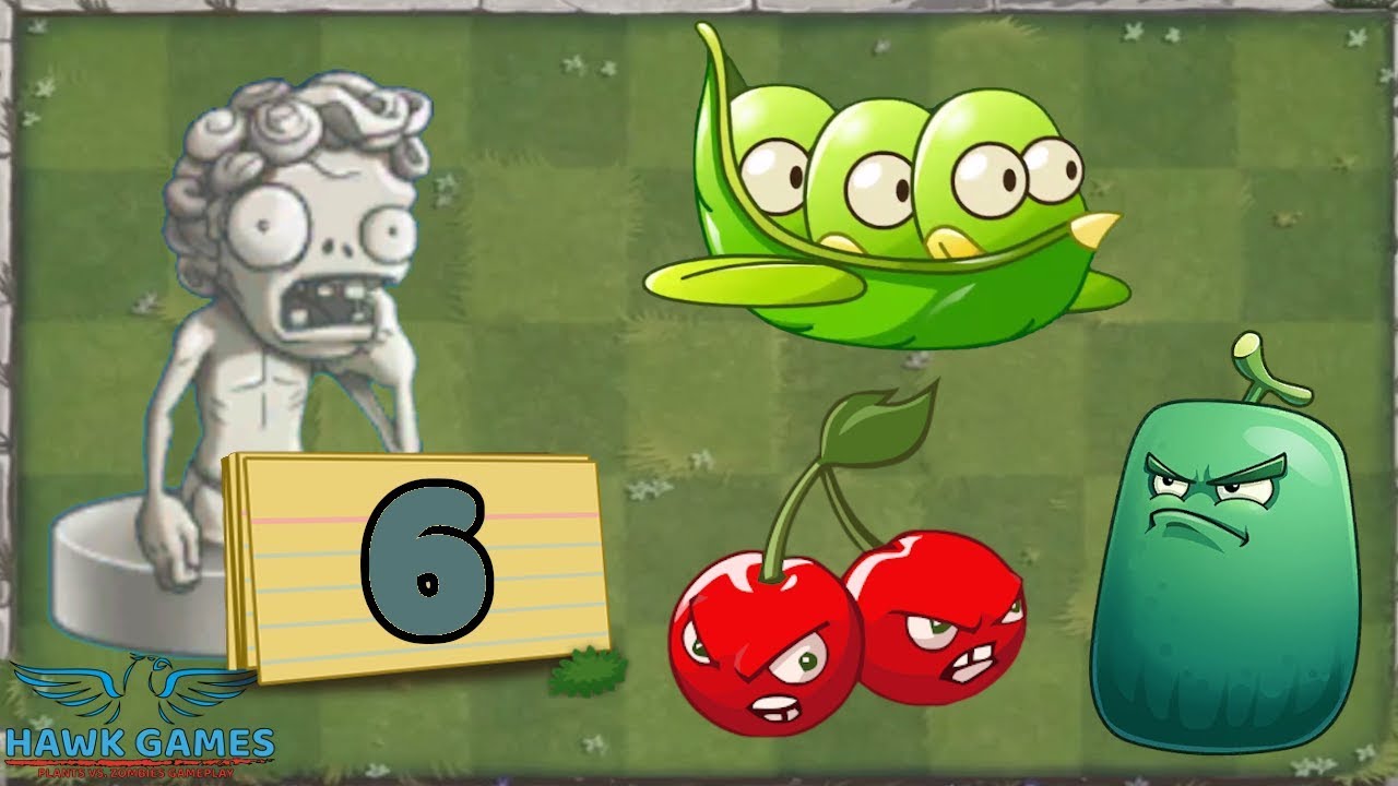 Plants vs. Zombies 2 - Wax Gourd Challenge 6 - YouTube