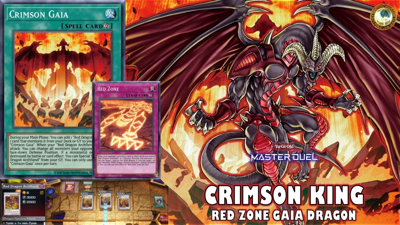 RED DRAGON ARCHFIEND 😈 Full Power w/ Red Zone Crimson Gaia, GOT CRAZY ...