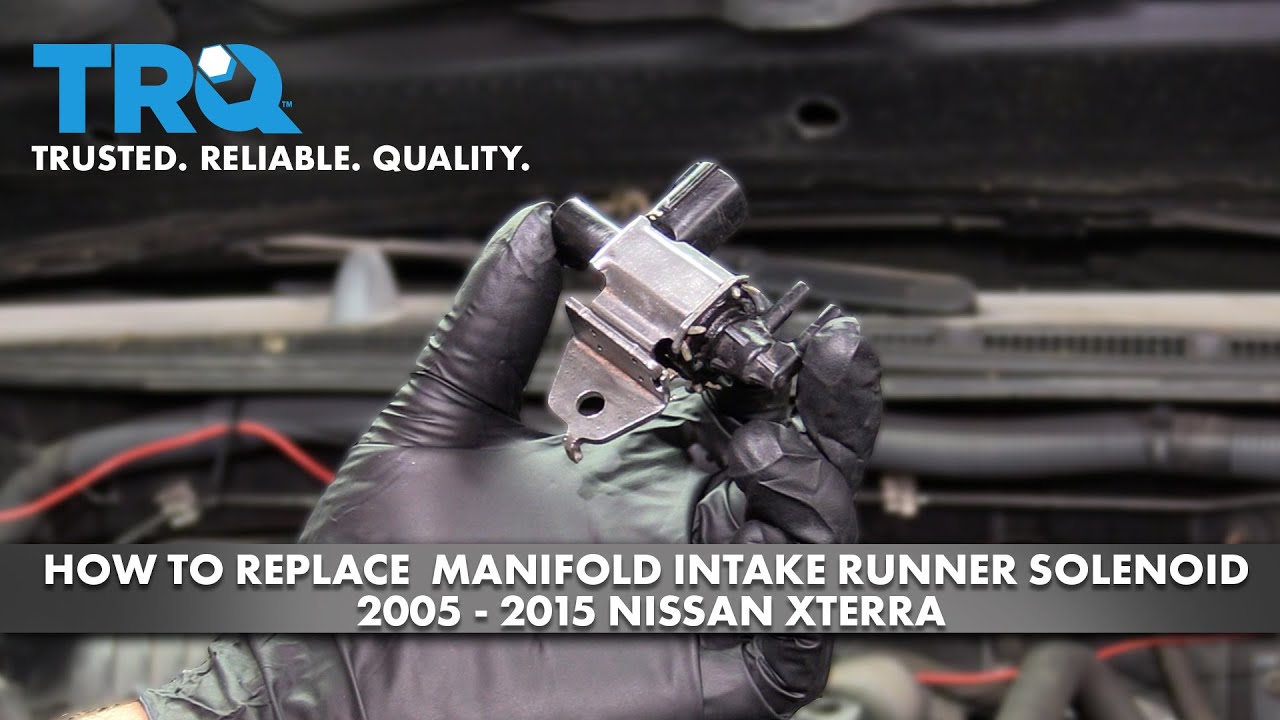 How to Replace Intake Manifold Runner Solenoid 2005-15 Nissan Xterra ...