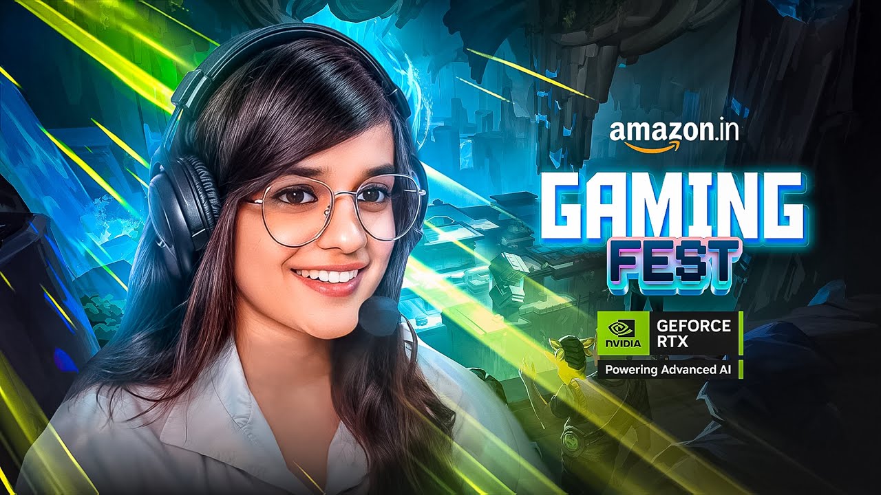 Valorant live | Nvidia Influencer Showdown | AMAZON GAMING FEST ️ - YouTube