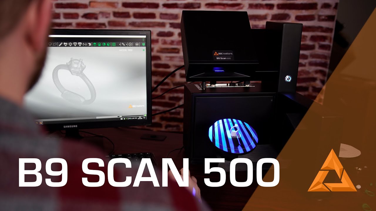 B9 Scan 500 | B9Creations' Brand-New Ultra-Precise 3D Scanner - YouTube
