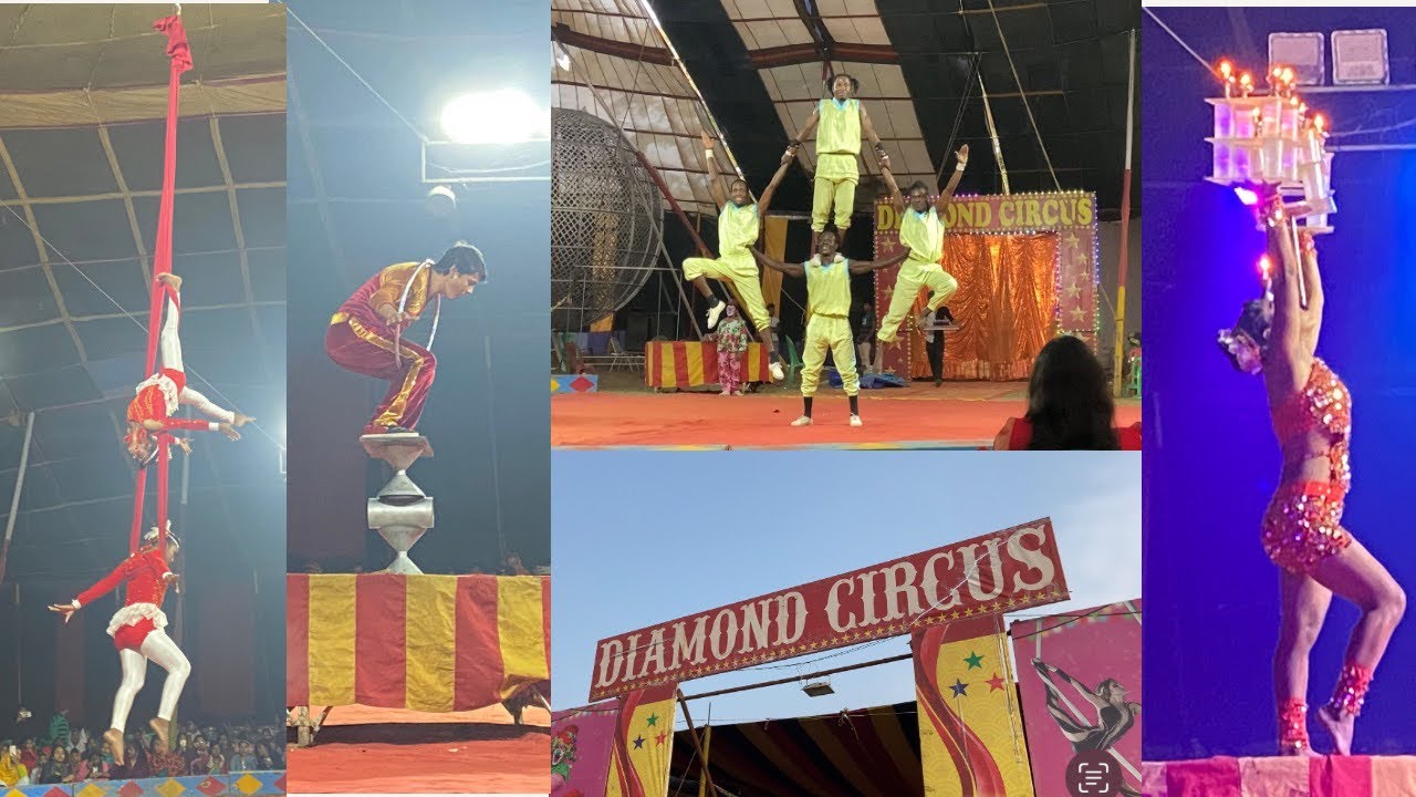🎪African Diamond Circus🎪॥Circus॥🥳॥Jaynagar Mazilpur॥#circus # ...