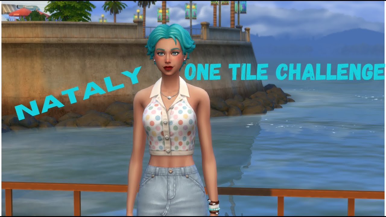 Nataly inscatolata !!! - ONE TILE CHALLENGE - ep.1 / The Sims 4 ...