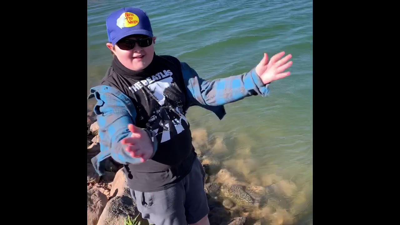 Fishing Brian Head Pond - YouTube