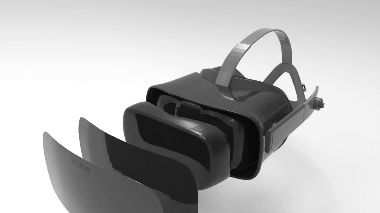 Oculus Rift product exploded visualization - YouTube