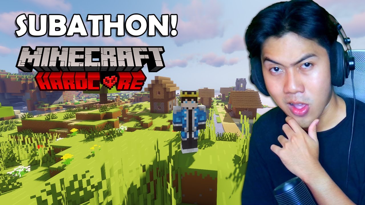 LANJUTIN 100 HARI MINECRAFT HARDCORE! - [SUBATHON #1] - YouTube