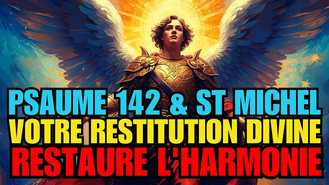 PSAUME 142 LIBÉRATION SPIRITUELLE POUR CE QUE TU AS PERDU SAINT MICHEL ...