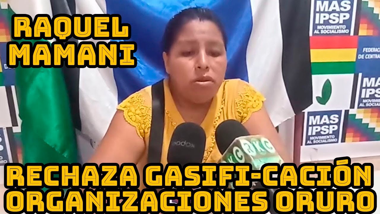DIRIGENTE RAQUEL MAMANI CUESTIONA LUCHO ARCE Y LO COMPARA CON HUGO ...