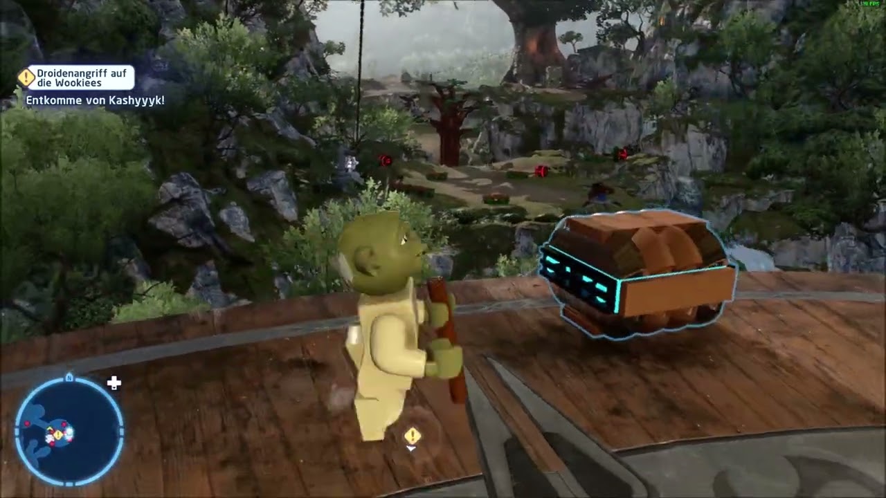 LEGO Star Wars: The Skywalker Saga - Kashyyyk Yoda High Jump - YouTube