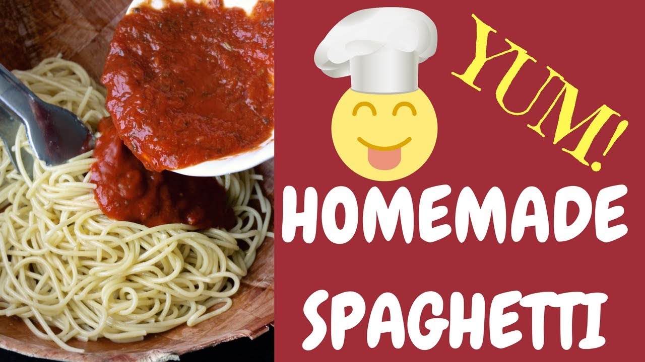HOW TO MAKE SPAGHETTI SPAGHETTI | COOKING W/ THE FRITZ (VLOG) - YouTube