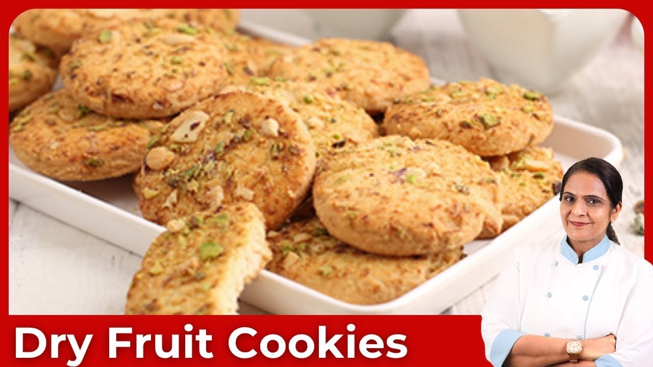 Homemade cookies, Dry Fruit Cookies recipe, Bakery Style Cookies at ...
