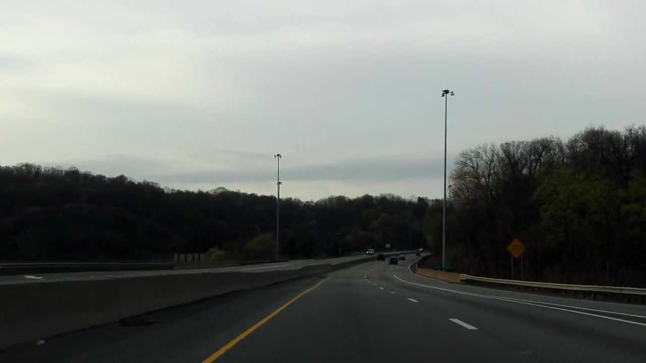 Beaver Valley Expressway (Interstate 376 Exits 31 to 39) east ...