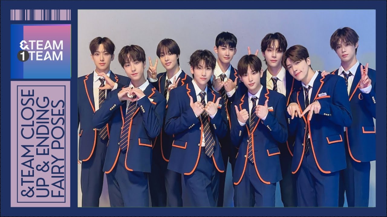 [MUST WATCH VIDEO] &TEAM Members' Close Up & Cute Ending Fairy Poses # ...
