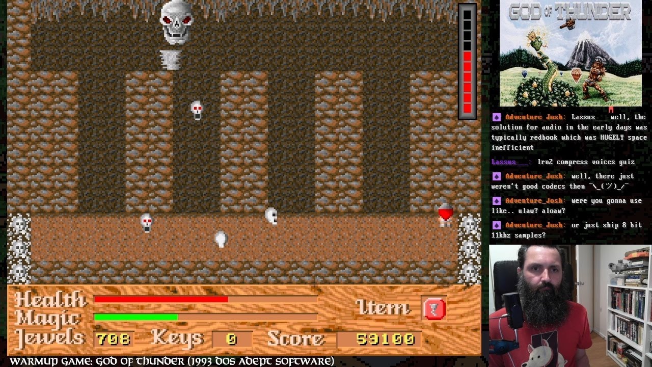 Longplay: God of Thunder pt4 - 1993 - DOS - Adept Software (2023-04-12. ...