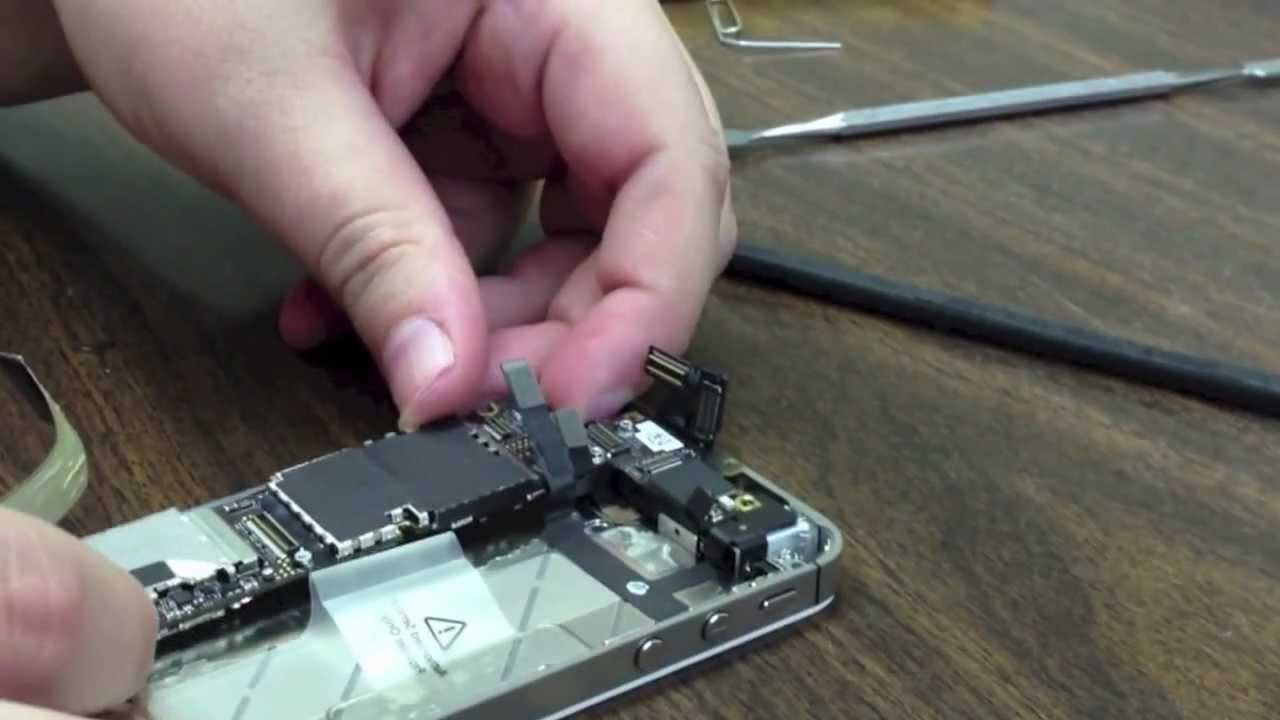 DIY repairs: iPhone 4S teardown - YouTube