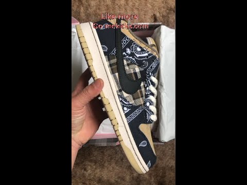 Unboxing TRAVIS SCOTT X NIKE SB DUNK LOW TS Review! - YouTube