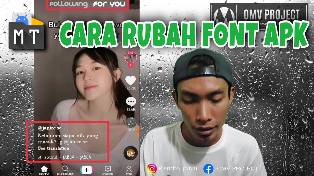 Tutorial Mod Apk - Cara Custom Font Aplikasi - YouTube