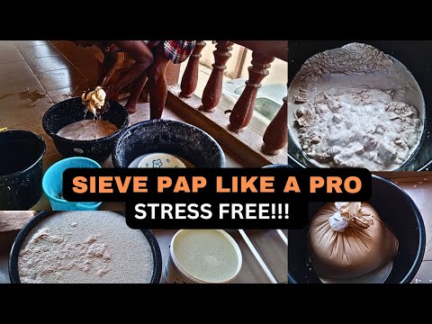 HOW TO SIEVE PAP WITHOUT LOOSING THE NUTRITIONAL BENEFITS | STRESS FREE ...
