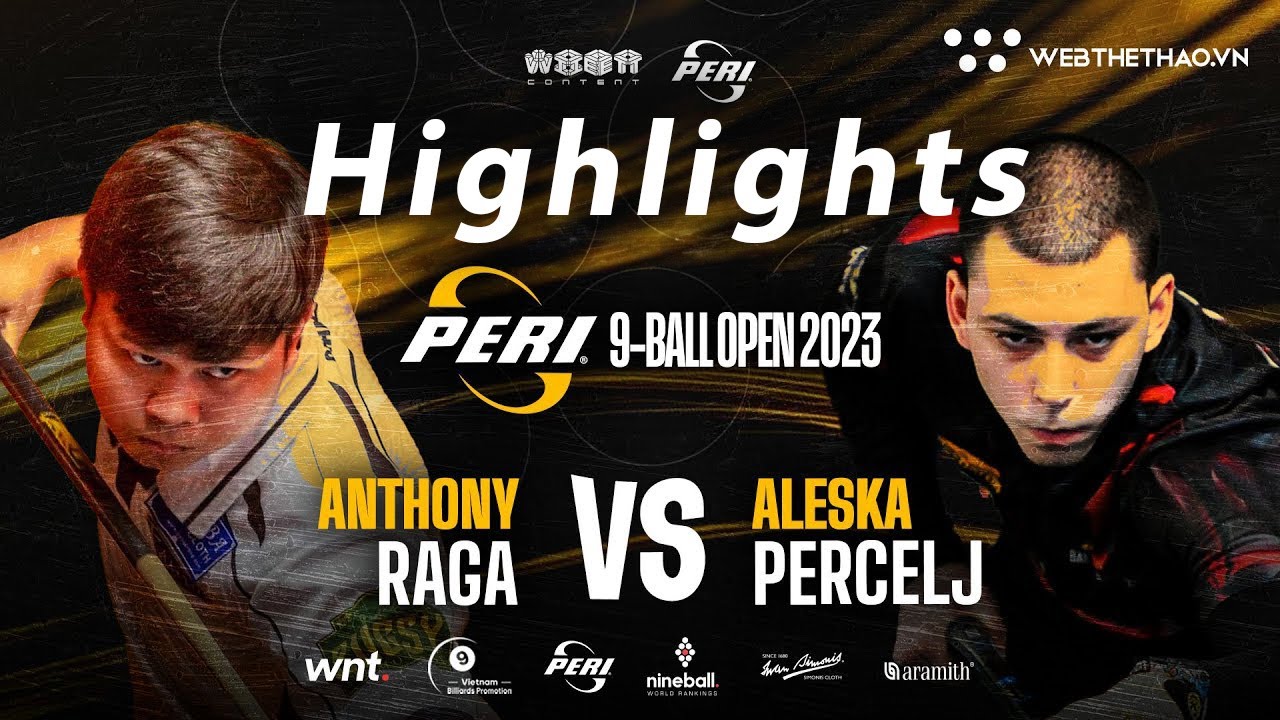Highlights | Anthony Raga tay của đầy triển vọng của Philippines | Giải Peri 9-Ball Open 2023 ...