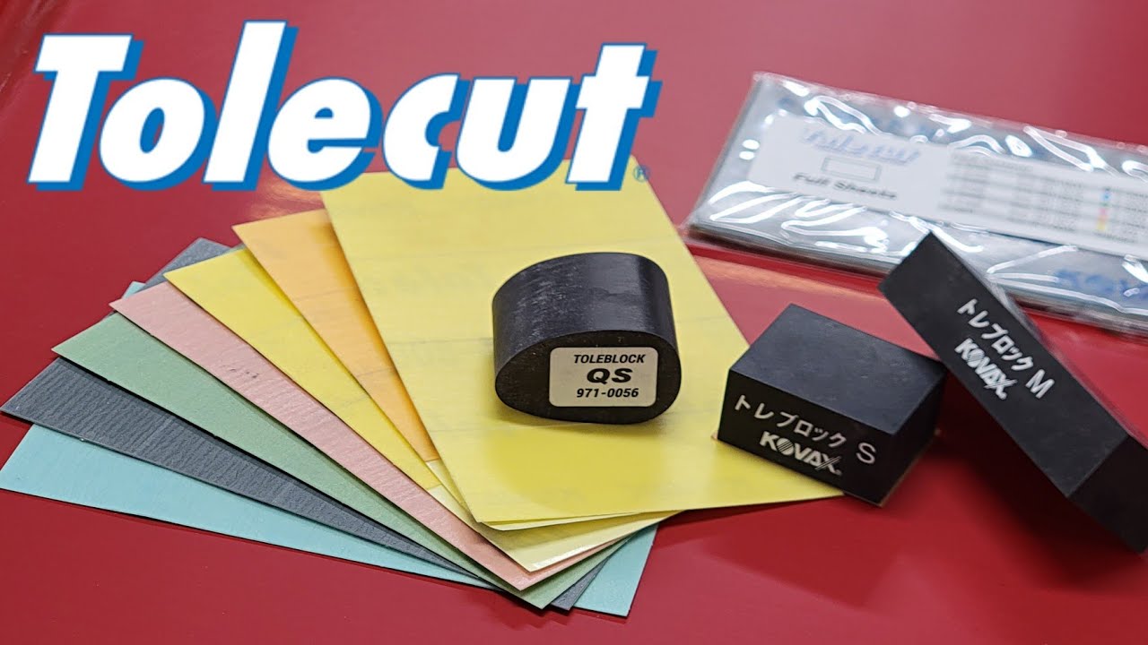 How To use "TOLECUT" Sanding Blocks and Why You NEED Them - YouTube