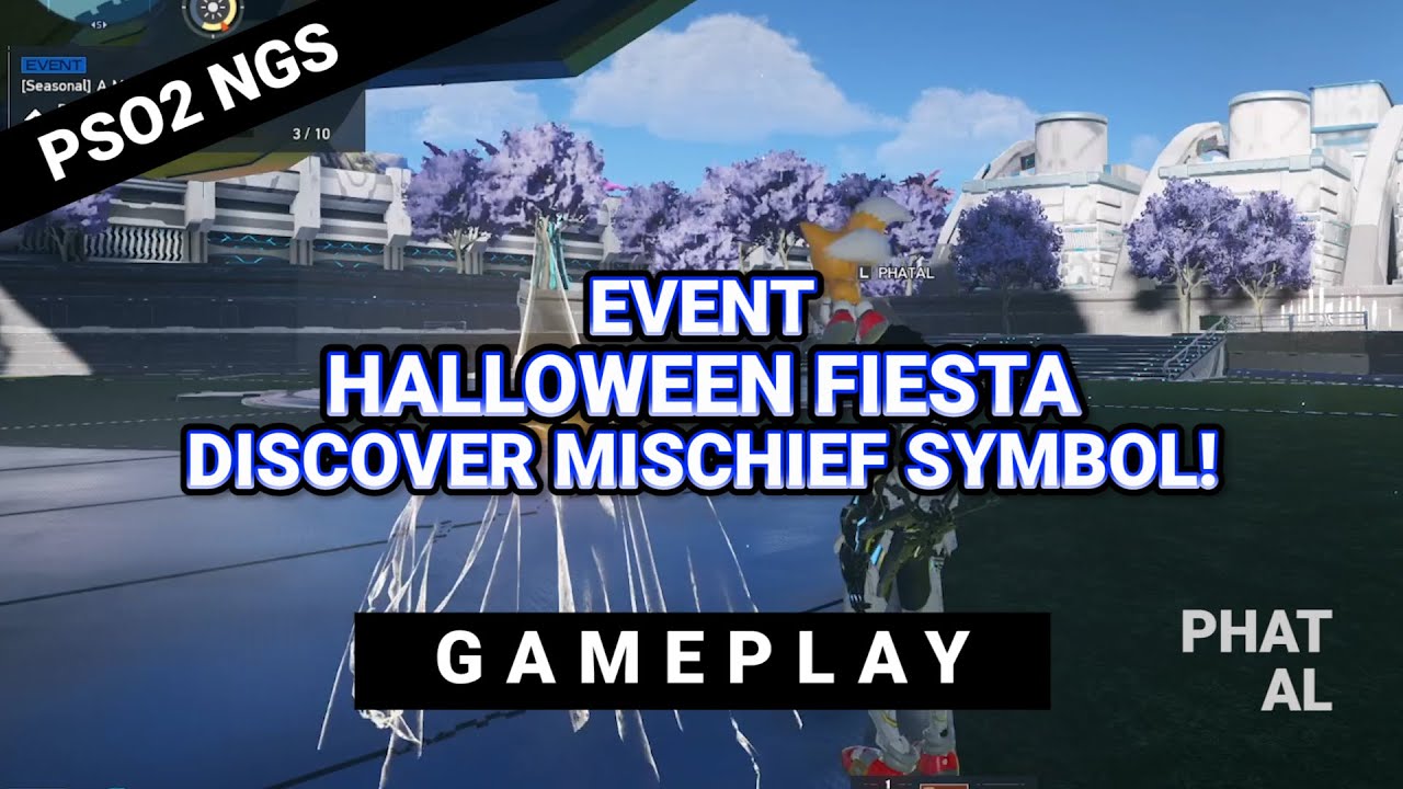 HALLOWEEN FIESTA! A MYSTERIOUS HOLOGRAPH MISCHIEF PSO2 NGS PHANTASY ...