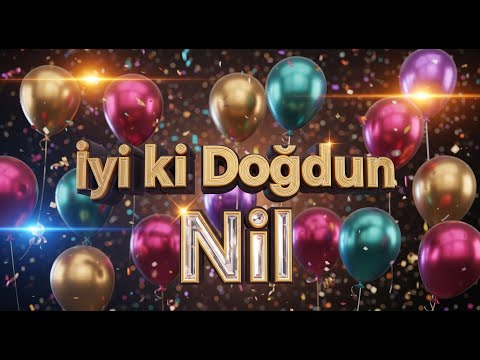 Nil İsmiyle Doğum Günü Şarkısı | Kişiye Özel Unutulmaz Doğum Günü Sürprizi