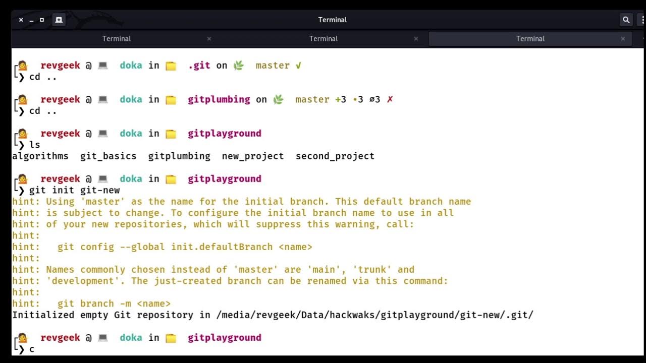git plumbing commands part 1 - YouTube