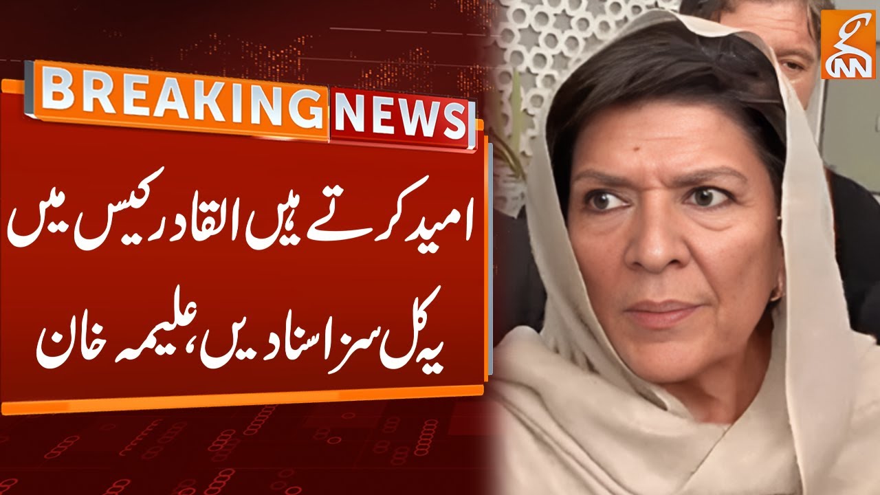Alima Khan Talks about Al-Qadir Case | Breaking News | GNN - YouTube