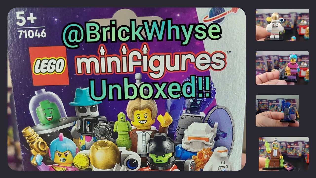 LEGO Series 26 Orion, Spacewalking Astronaut, Imposter, Retro Space ...
