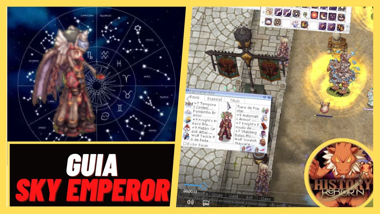 GUIA DO SKY EMPEROR | HISTORY REBORN - YouTube